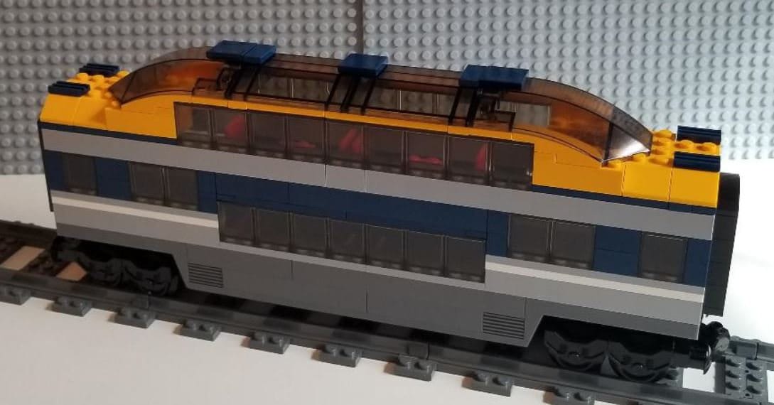 Lego Passenger Train Car