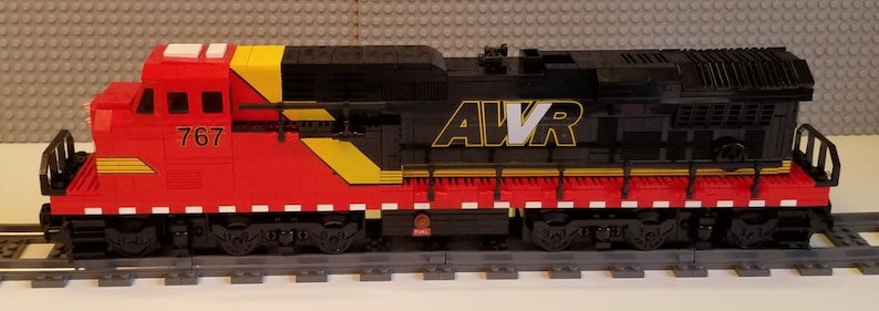 Custom Train Unstoppable 767 Es44ac Engine "please Read Description" - Etsy