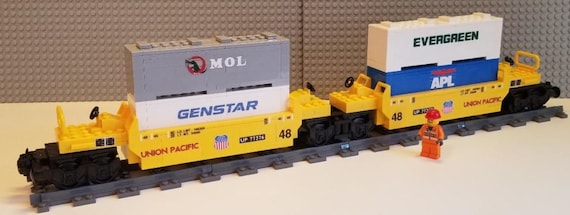 Custom Train Union Pacific Intermodal Doublestack Container - Etsy