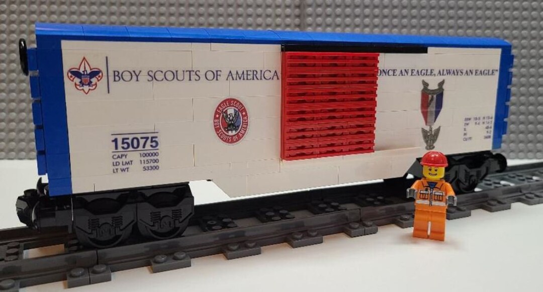 Custom Train Boy Scouts of America Boxcar "please Read Description" - Etsy