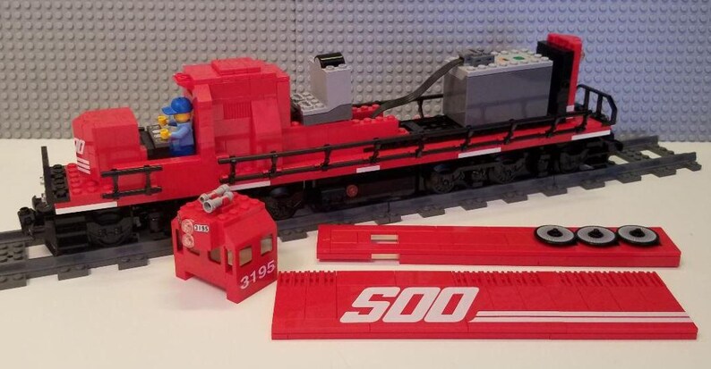 Custom Train SOO Line SD60 Engine Version 2 "please Read Description ...