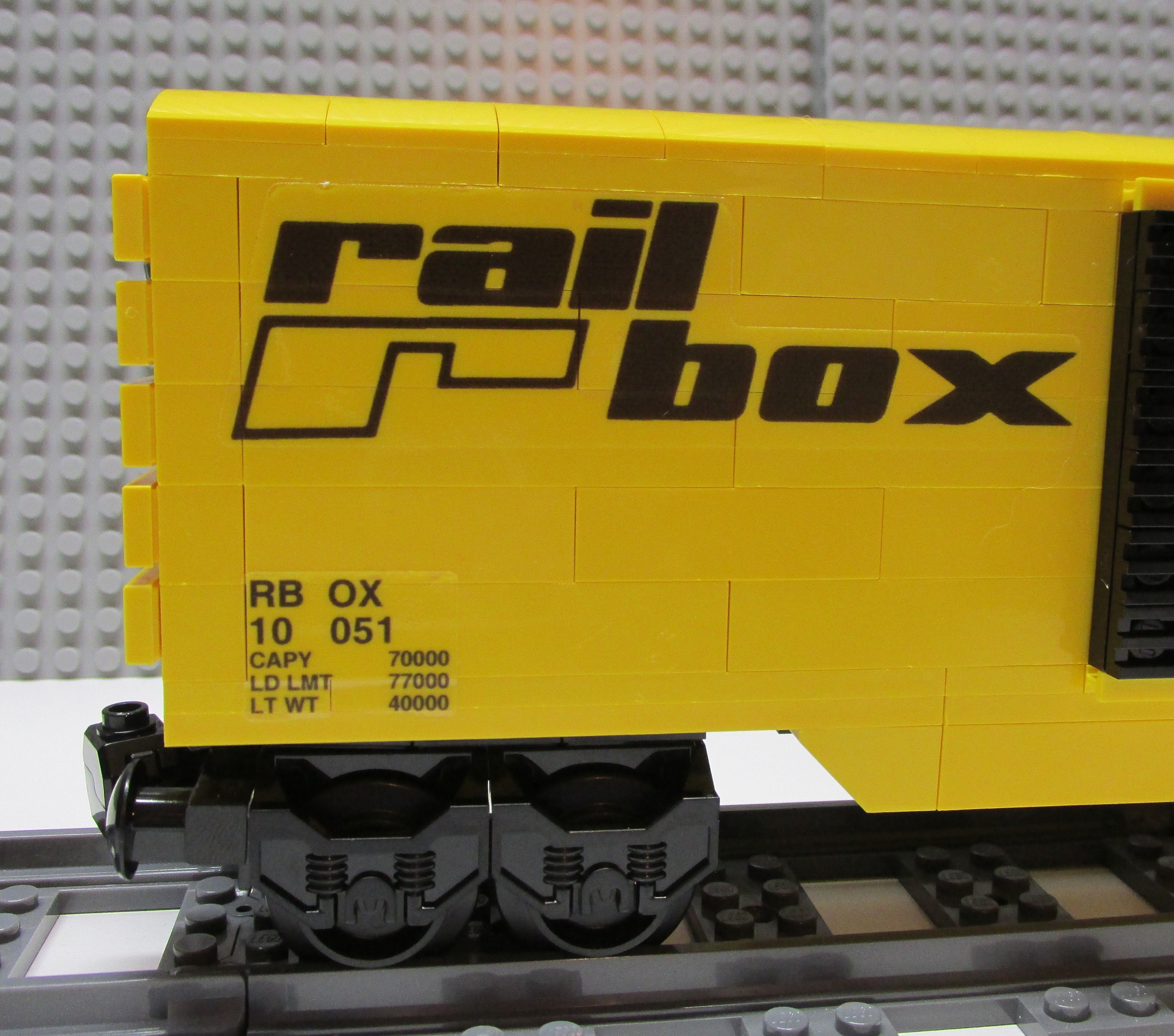 Custom Train Railbox Boxcar please Read Description - Etsy
