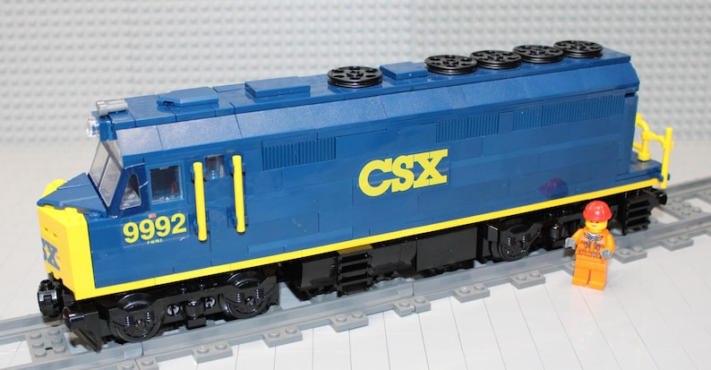 Custom Train CSX F40ph Engine "please Read Description" - Etsy