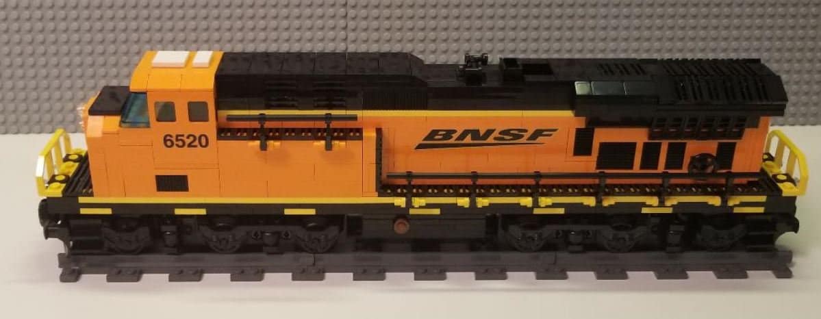 Custom Train BNSF Es44ac Engine "please Read Description" - Etsy