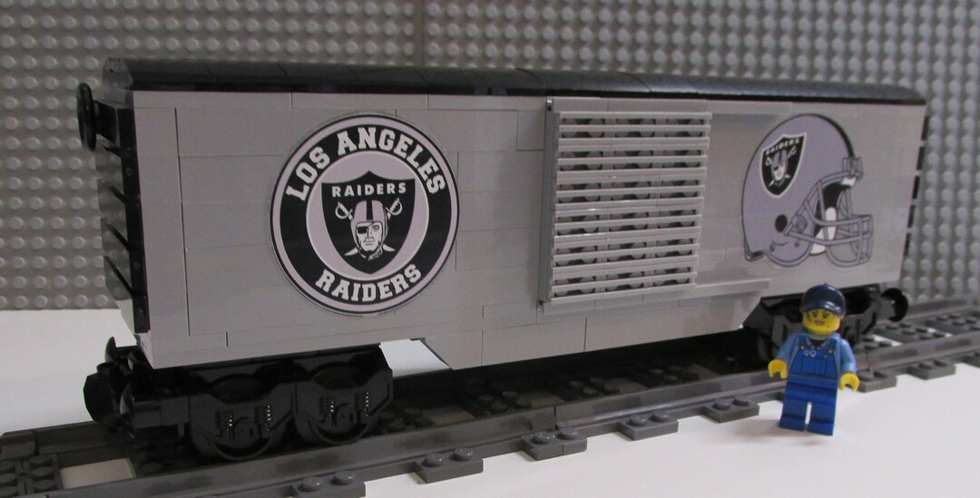 Custom Train Los Angeles Raiders Boxcar "please Read Description" - Etsy
