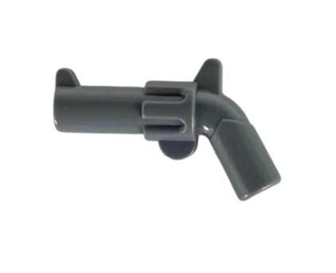 Lego Compatible 30132 Revolver Pistol Flat Silver 2ea - Etsy