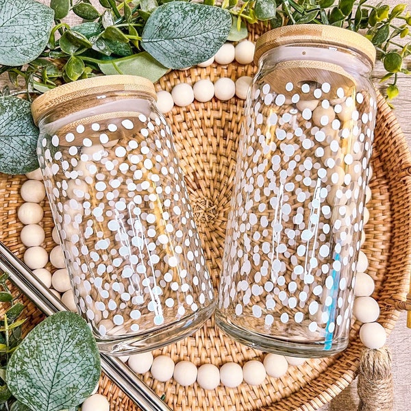 Polka Dot Coffee Cup - Etsy