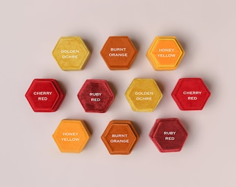 Red and Yellow Boxes - Etsy
