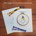 Cozy Penguin Hand Embroidery Pattern PDF - Etsy