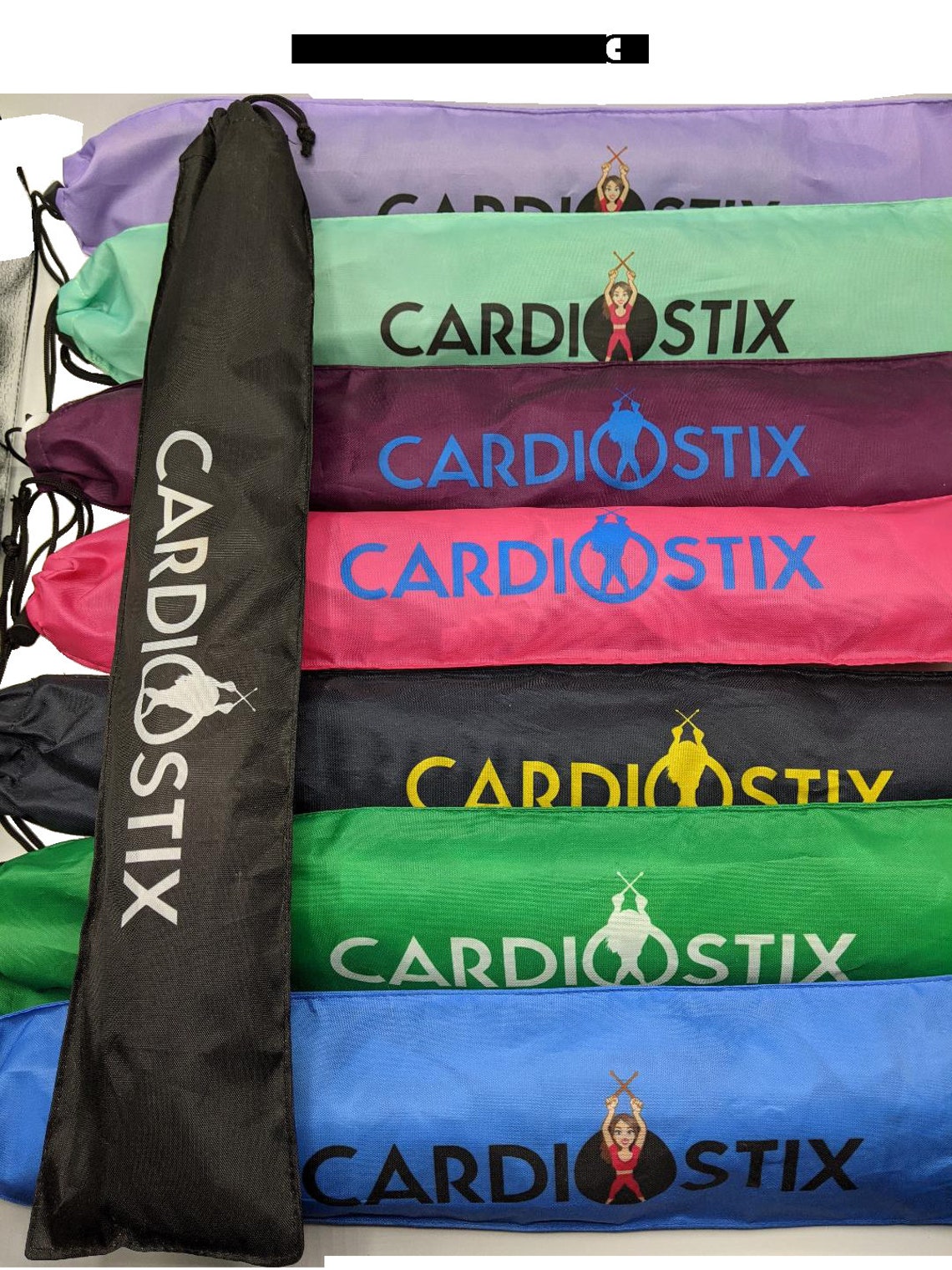 Cardiostix Double Grip/double Color W/bag Cardio Drumming Drumsticks - Etsy