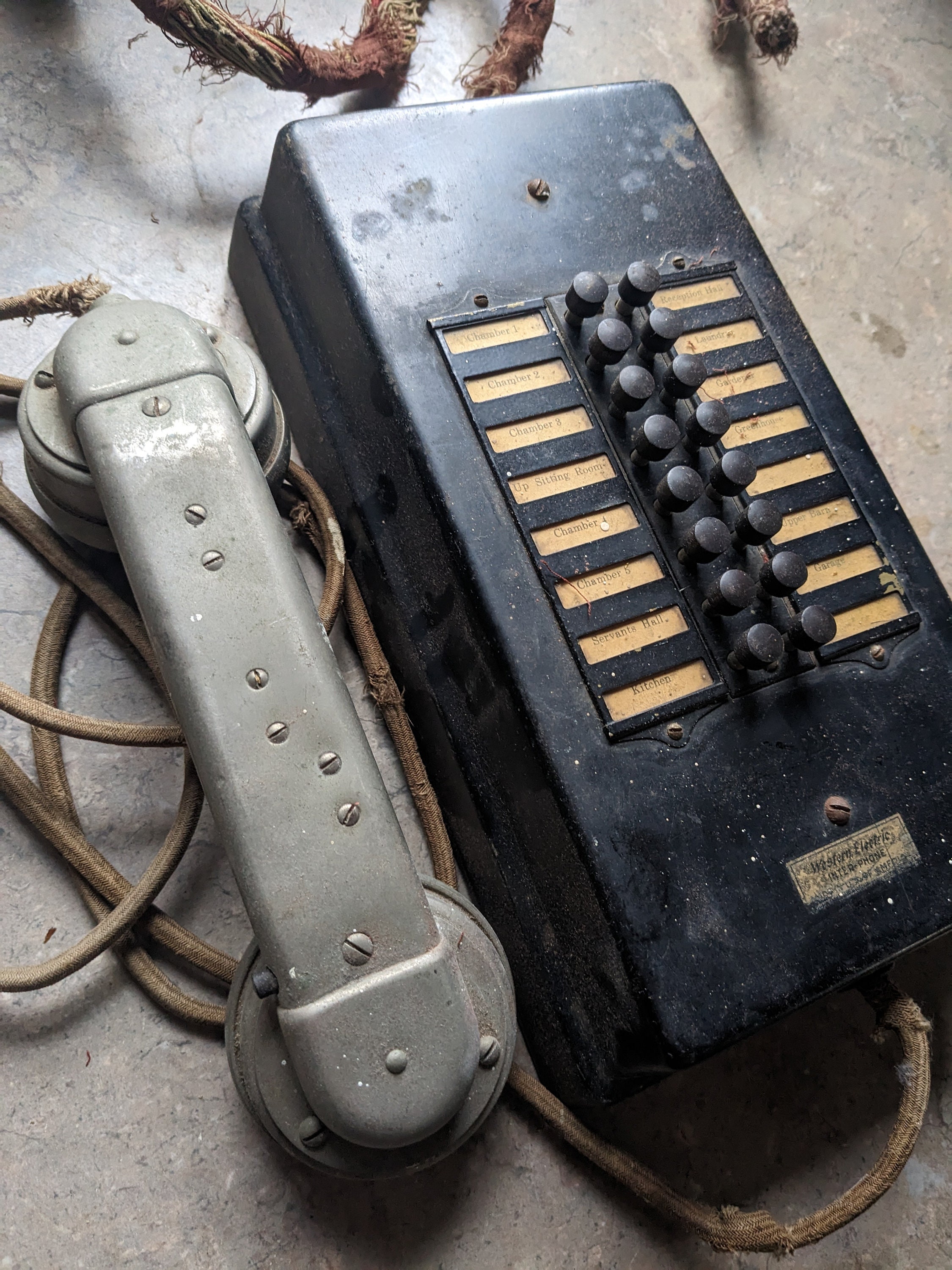 1903 Inter Phone Antique Telephone From the Atwood Blauvelt Mansion - Etsy