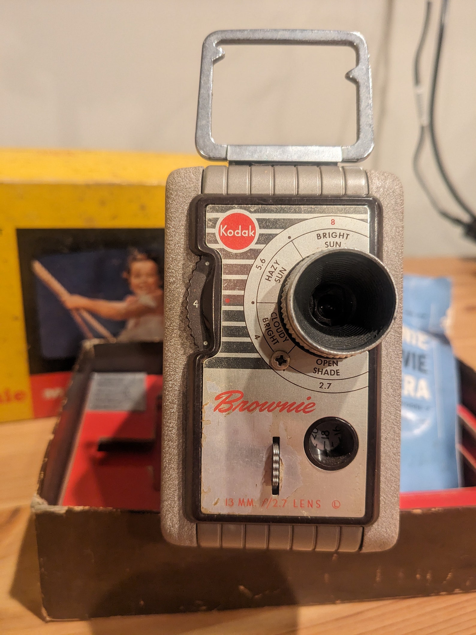 Kodak Brownie Movie Camera Model 2 With Original Box and Contents - Etsy