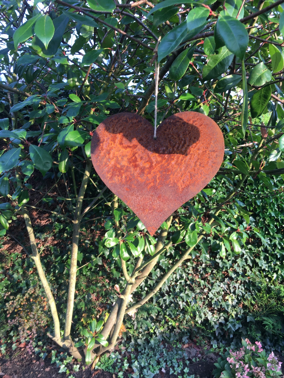 Rustic Metal Heart - Various Sizes - Etsy UK