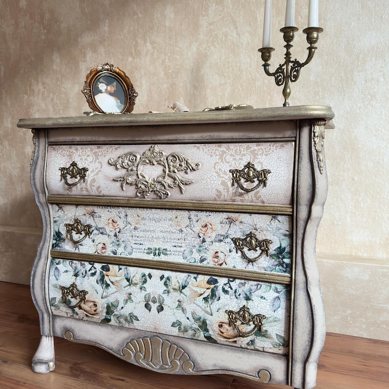 Shabby chic kommode weiß - Etsy.de