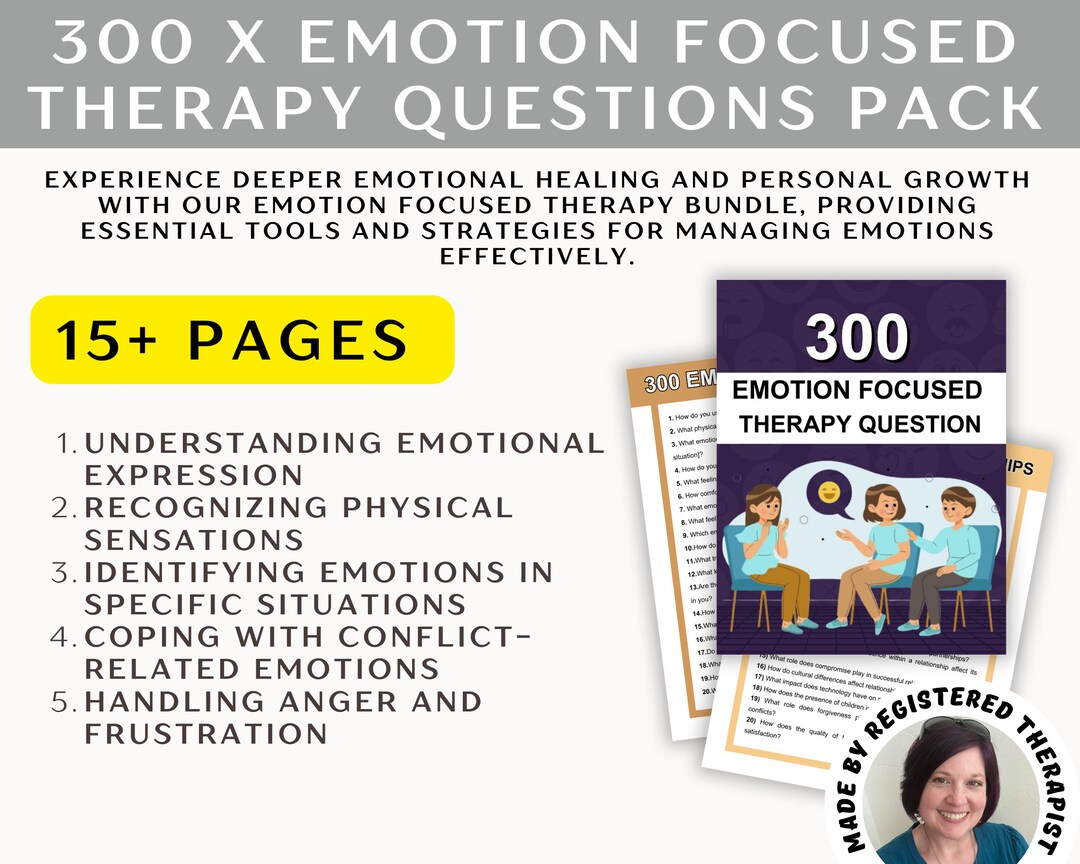 Emotionally Focused Therapy Questions, EFT Therapy Questions, Therapy ...