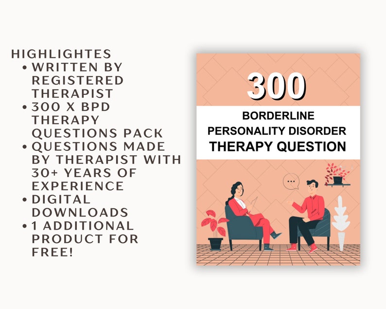Borderline Personality Disorder Therapy Questions, BPD Therapy, Therapy ...