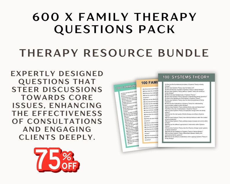 Family Therapy Questions: IFS Interventions, Counselor Cheat Sheet ...