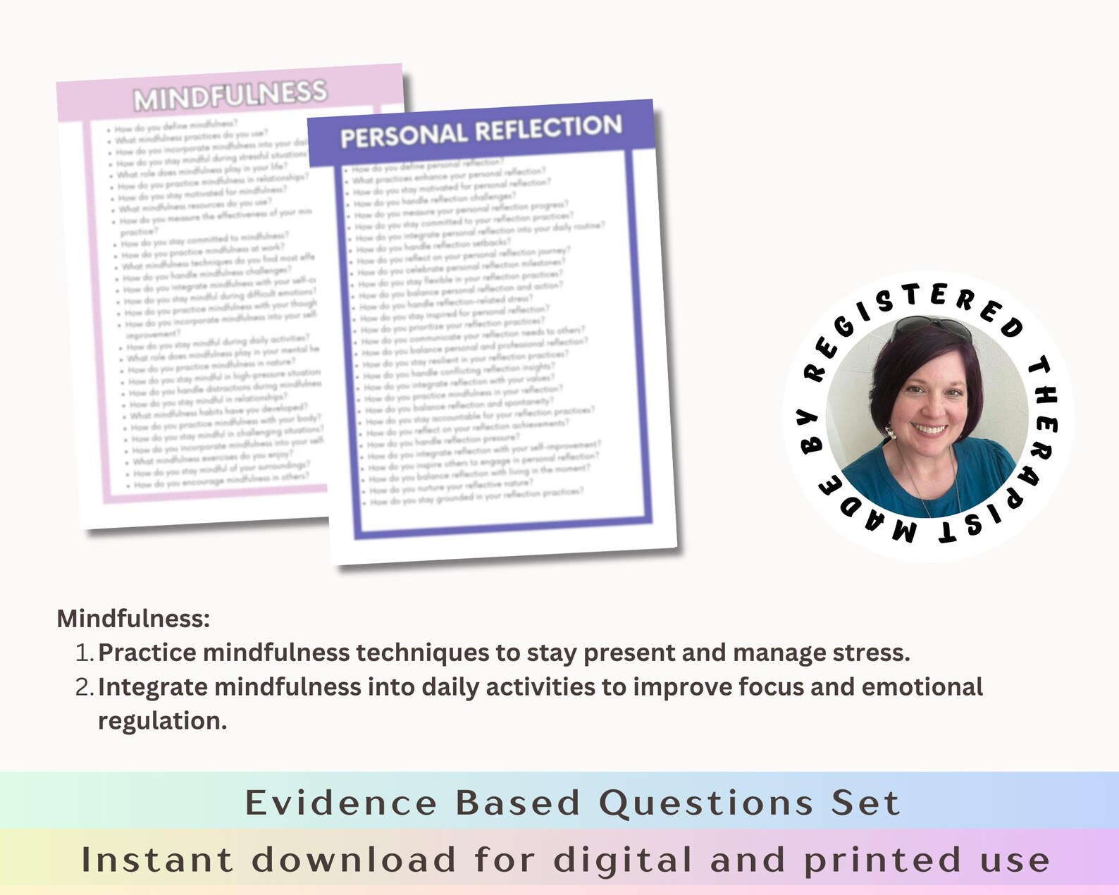 Person-centered Therapy Questions: Emotional Awareness & Relationships ...