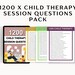 Child Therapy Session Questions, Counseling Questions, Therapy ...
