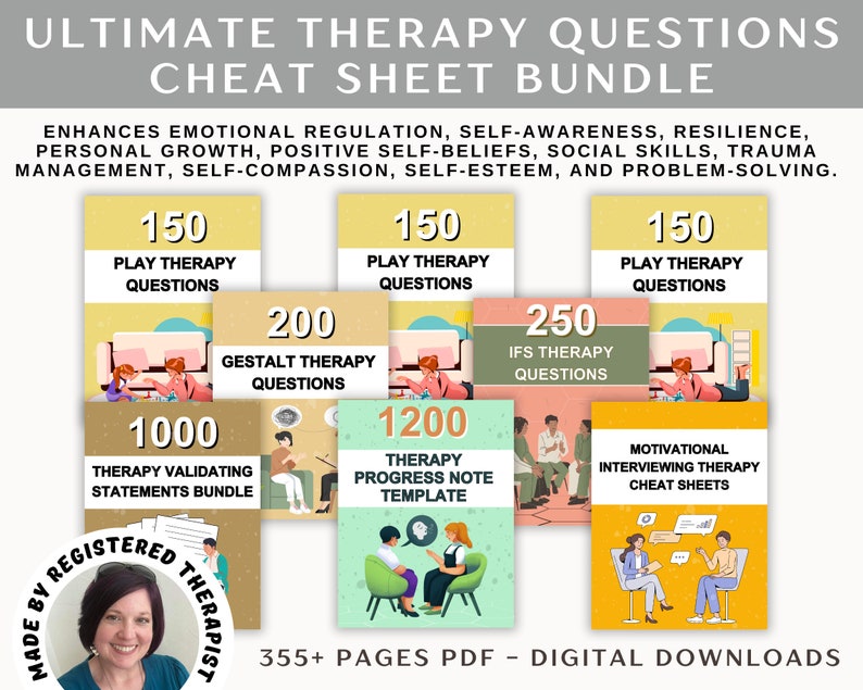 Therapy Cheat Sheets: Modality Reference Guides for DBT, CBT, EMDR ...