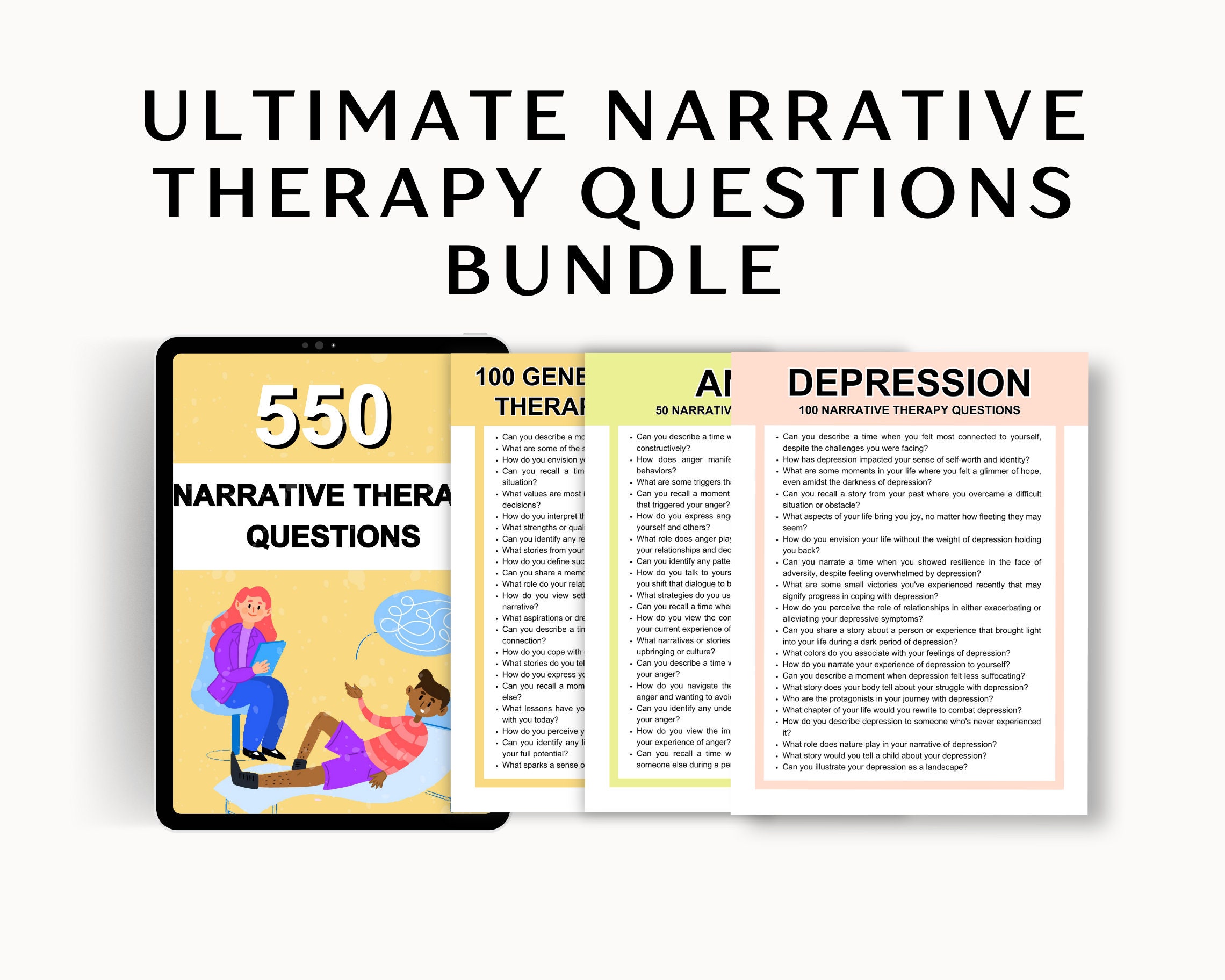 Narrative Therapy Questions Interventions Therapy Questions Therapy ...