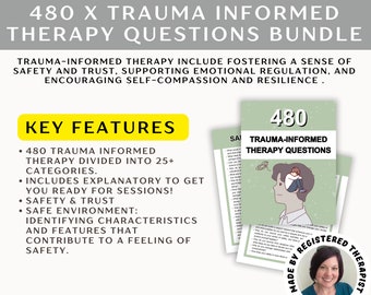 100 Trauma-informed Therapy Questions Trauma Therapy Trauma Therapist ...