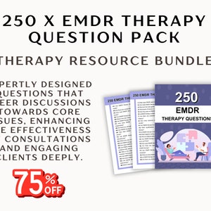Comprehensive EMDR Therapy Questions Bundle: Enhance Your Practice With ...