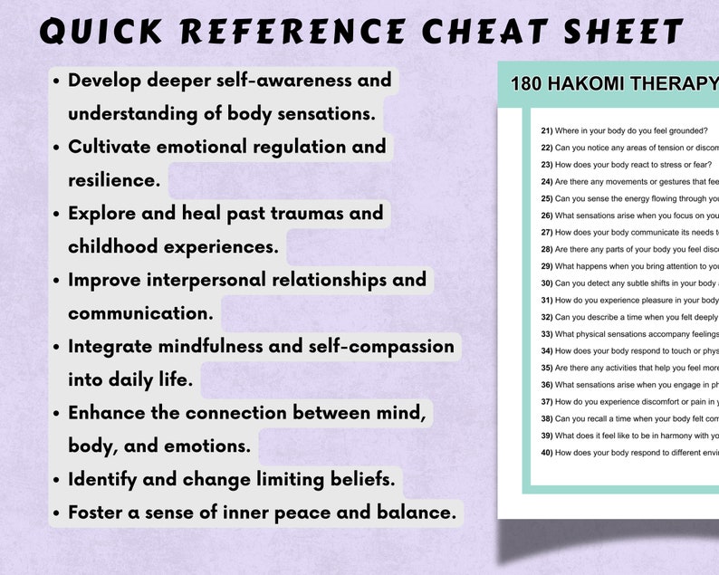 Hakomi Therapy Questions, Hakomi Therapy, Therapy Questions, Counseling ...