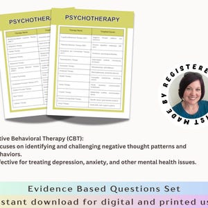 Psychotherapy Cheat Sheets, Therapist Cheat Sheets, Clinical Terms ...