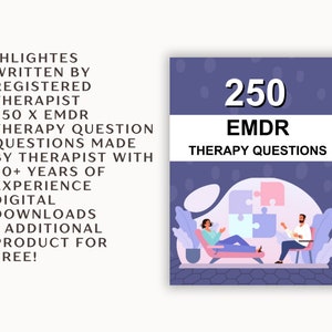 Comprehensive EMDR Therapy Questions Bundle: Enhance Your Practice With ...
