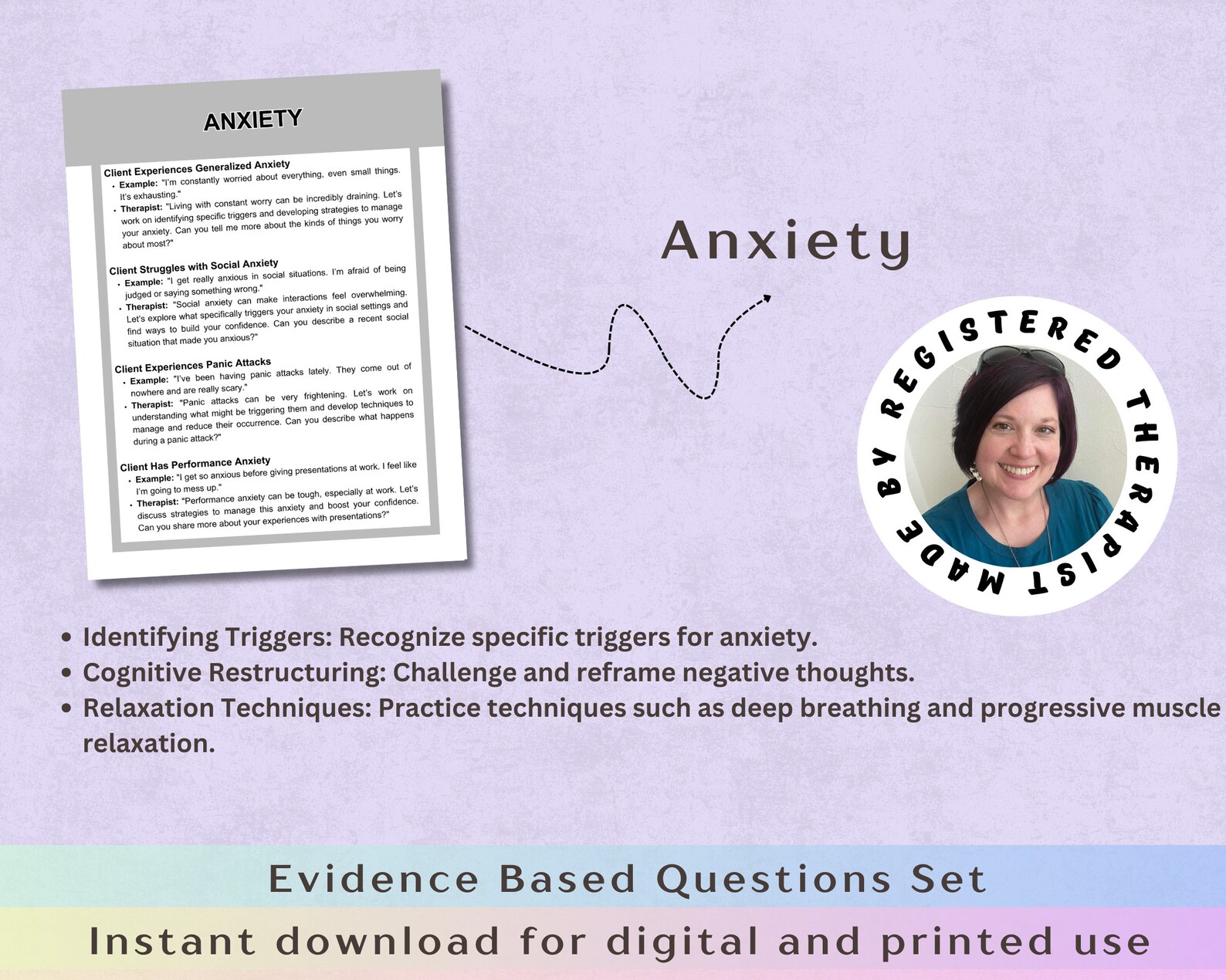 Therapy Session Scripts: 300+ Unique Client Scenarios (digital Download ...