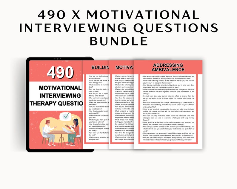 Motivational Interviewing Questions & Theory Cheat Sheets, Stages of ...