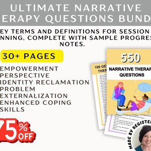 Narrative Therapy Questions Interventions | Therapy Questions Therapy ...