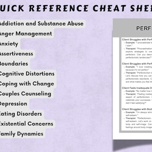 Therapy Session Scripts: 300+ Unique Client Scenarios (digital Download ...