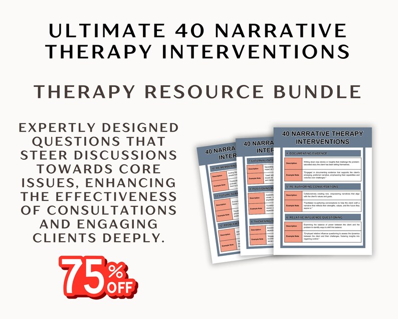 Narrative Therapy Interventions Therapy Questions Therapy Cheat Sheet ...