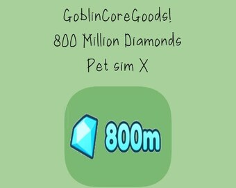 Pet Sim X Diamonds - Etsy