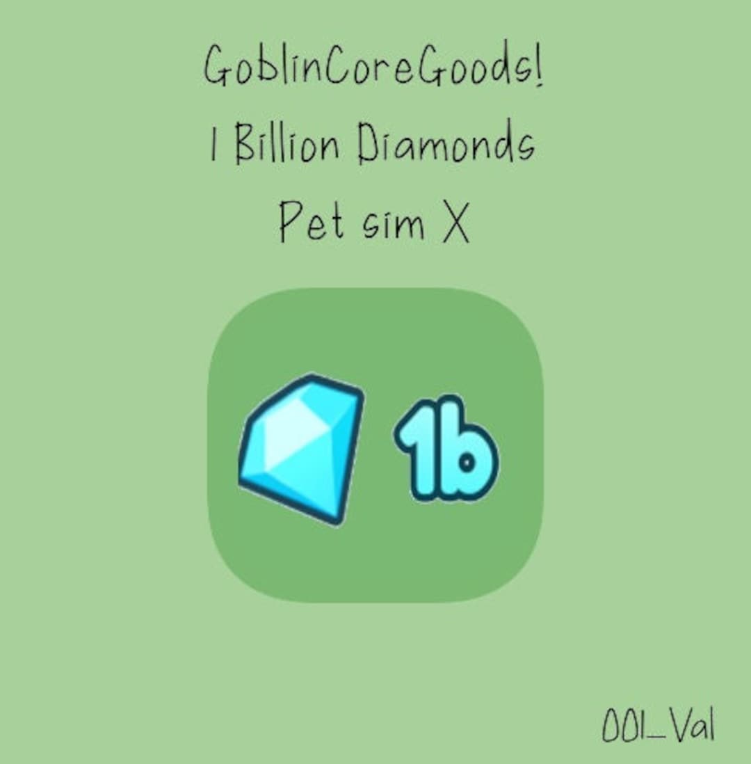 Pet Sim X Diamonds - Etsy