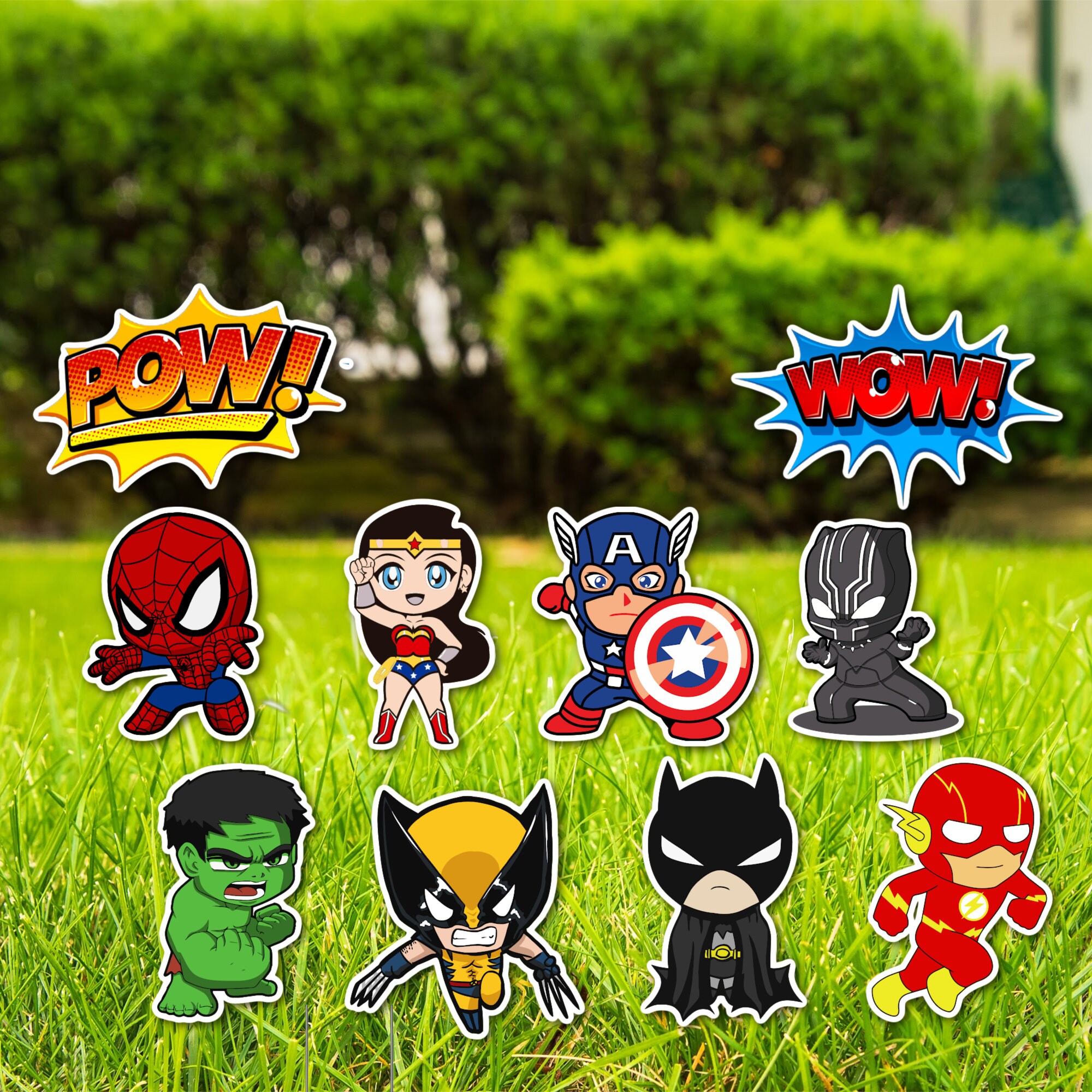 Book Character Yard Signs - Etsy