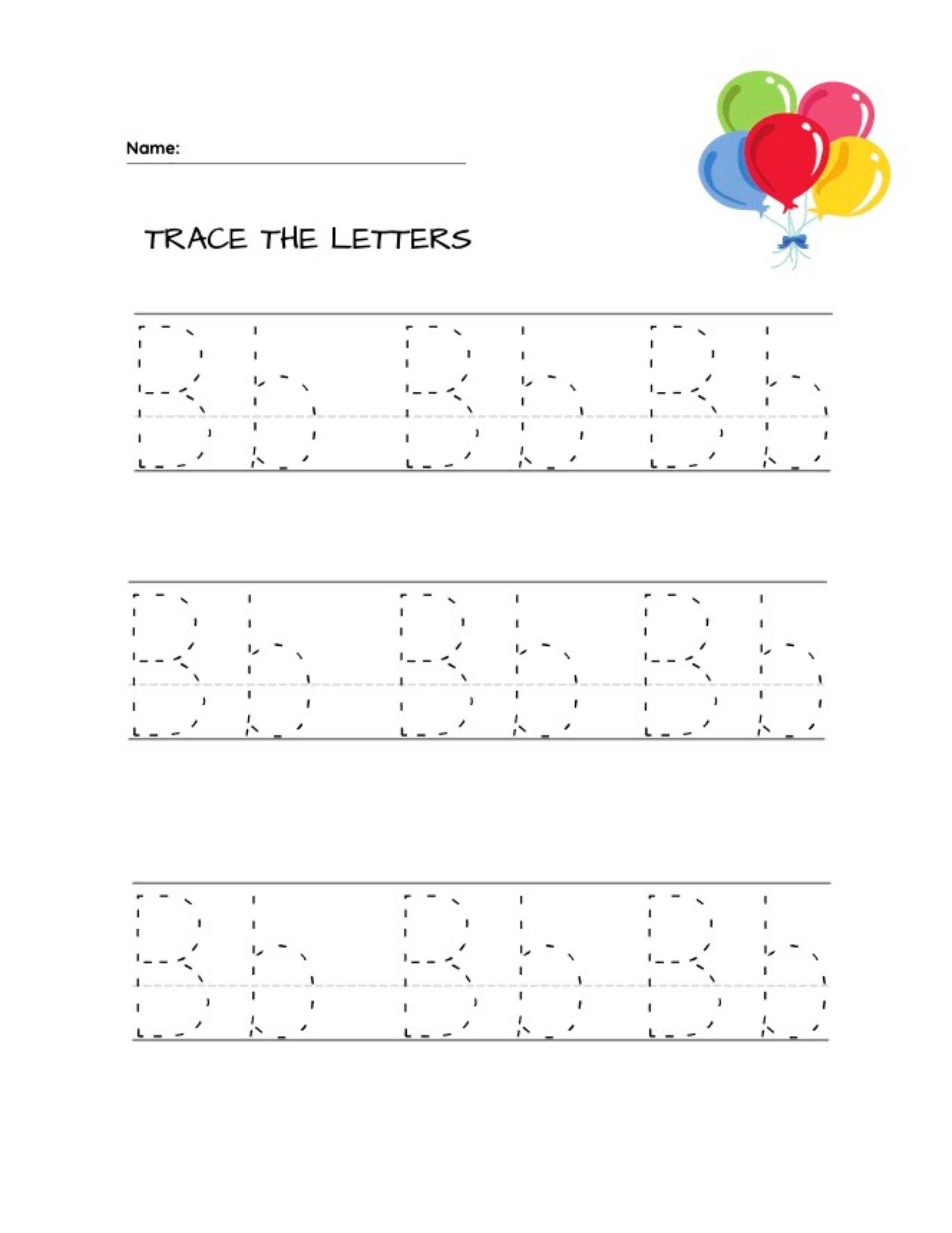 Printable Tracing Pre-school Worksheet for Kids Alphabet Upper-case ...