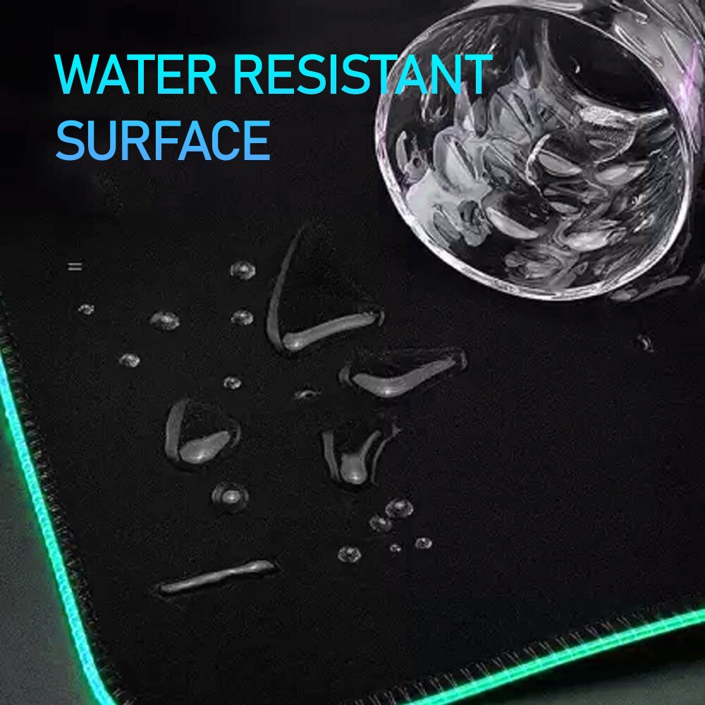 Allstargarage RGB Gaming Mouse Pad Extended, Large Led Mousepads With ...