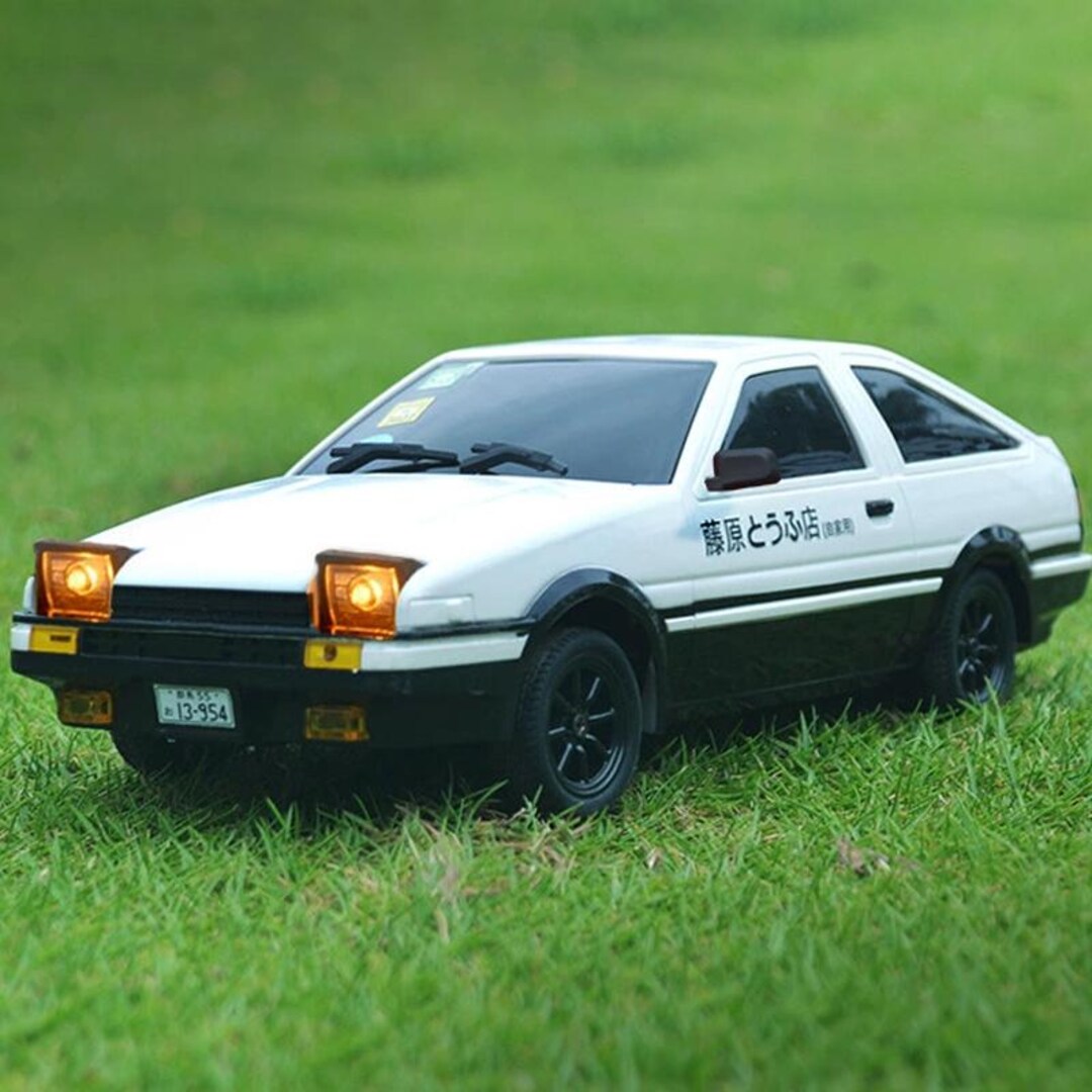 LDRC Initial D Ae86 Hachiroku Car RC Drift Car Trueno Remote Control Racing Car Model Radio Fun ...