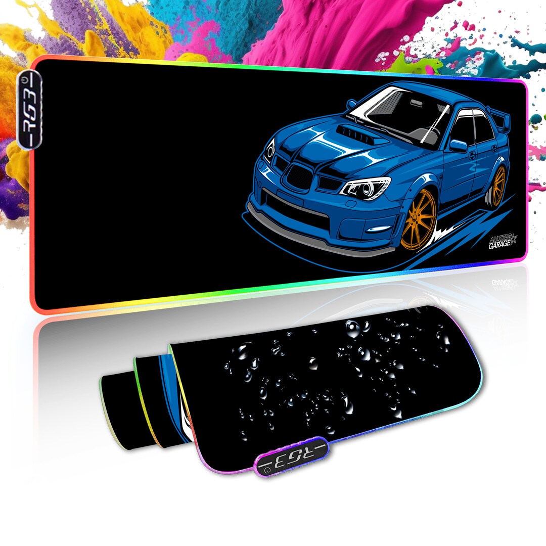 Allstargarage RGB Gaming Mouse Pad Extended, Large Led Mousepads With ...