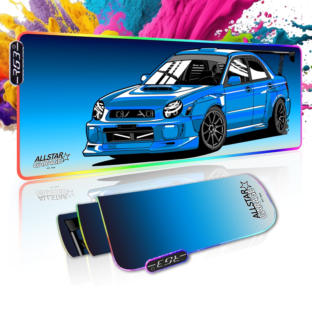 Allstargarage RGB Gaming Mouse Pad Extended, Large Led Mousepads With ...