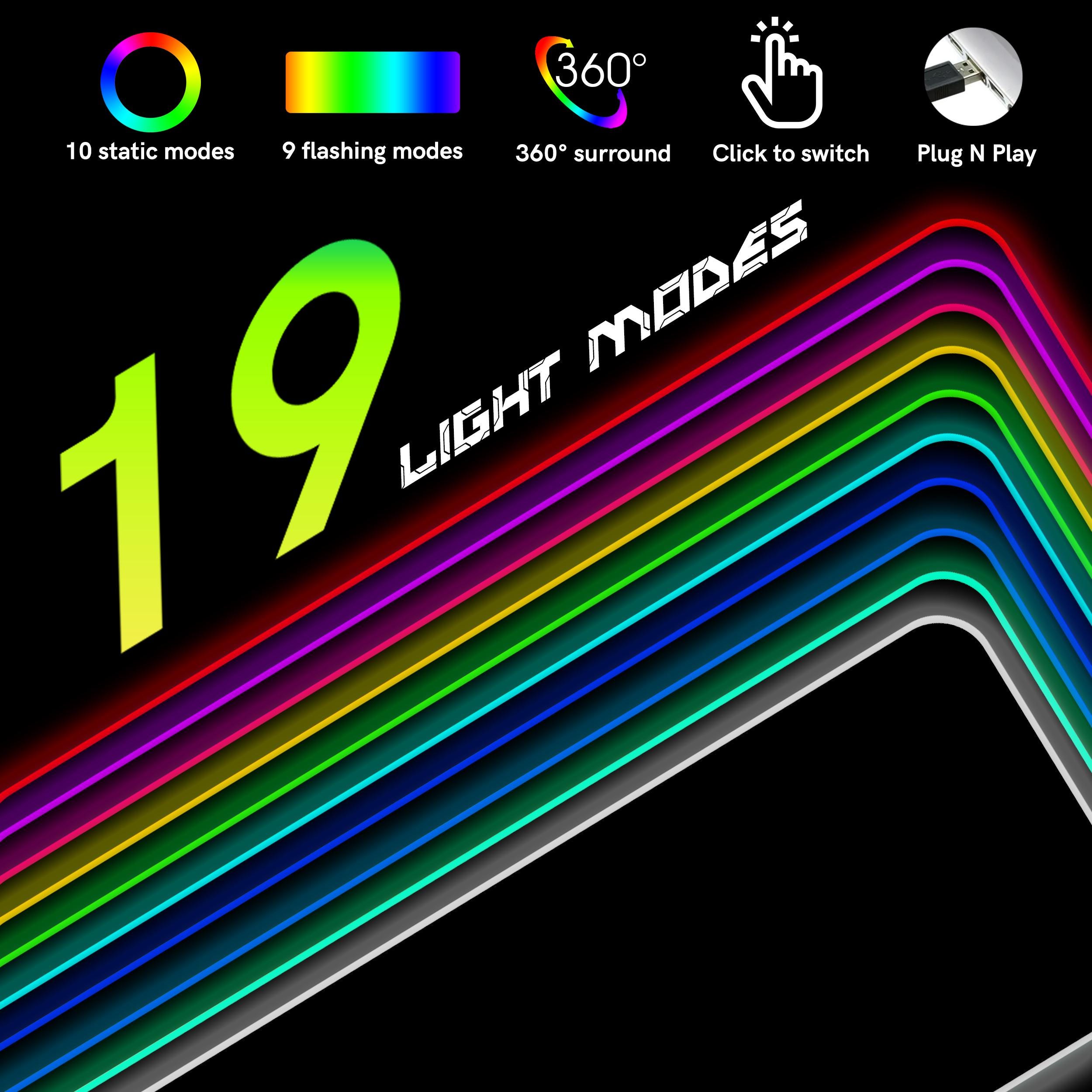 JDM Skyline GTR Nissan R34 RGB Gaming Mouse Pad, Japanese Car Desk Pad ...