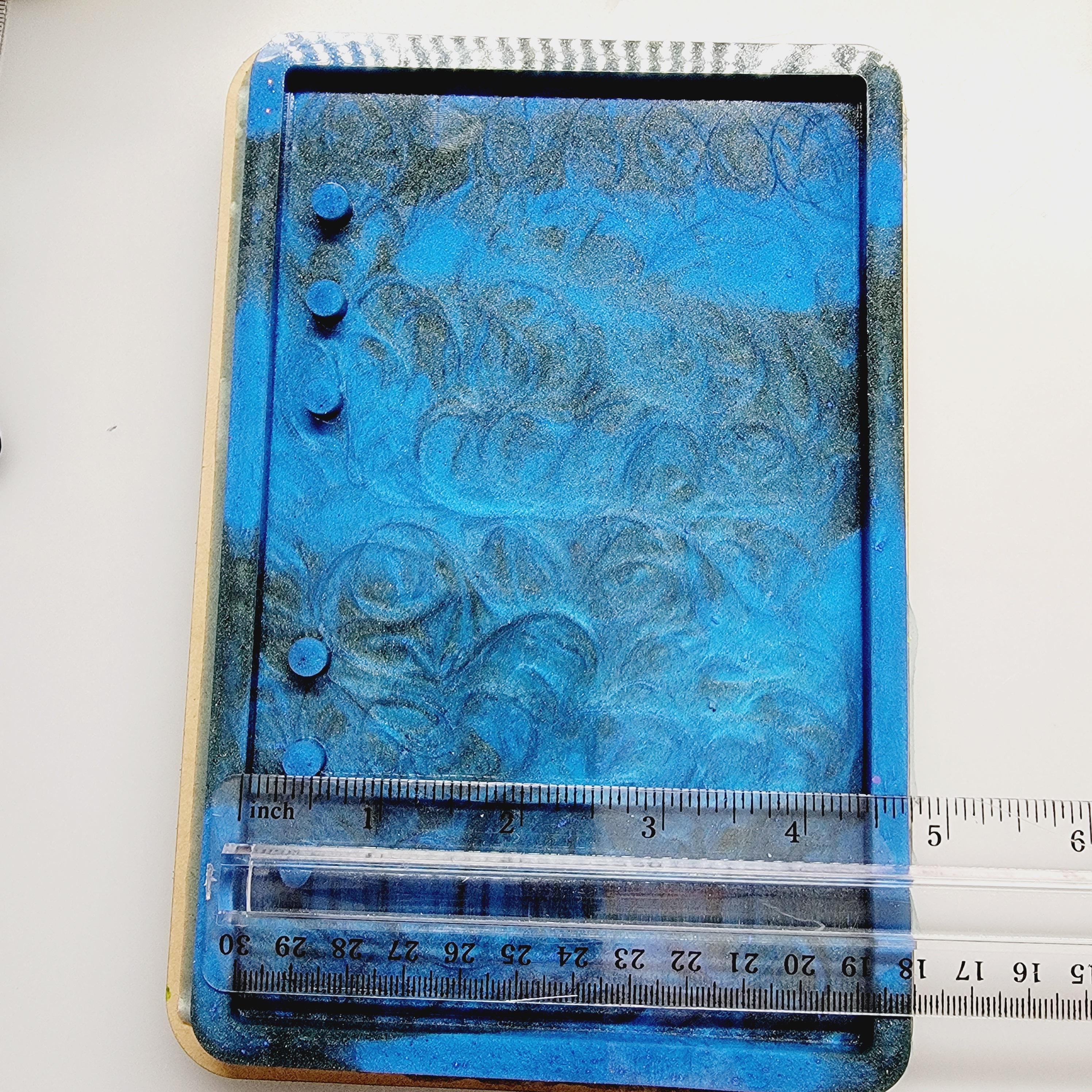 A6 Notebook Cover Resin Epoxy Silicone Mold - Etsy