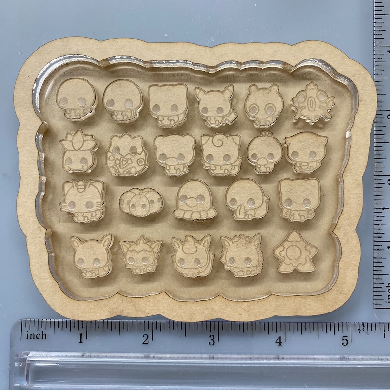 Kawaii Character Mold - Etsy