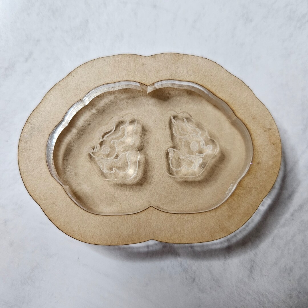 ZERO NBC Shaker Bit Earring Studs Resin Epoxy Silicone Mold - Etsy
