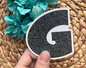 Chunky 8 1/4" Initial Letter "g" Shelf Sitter, Chunky Cardboard Letter ...