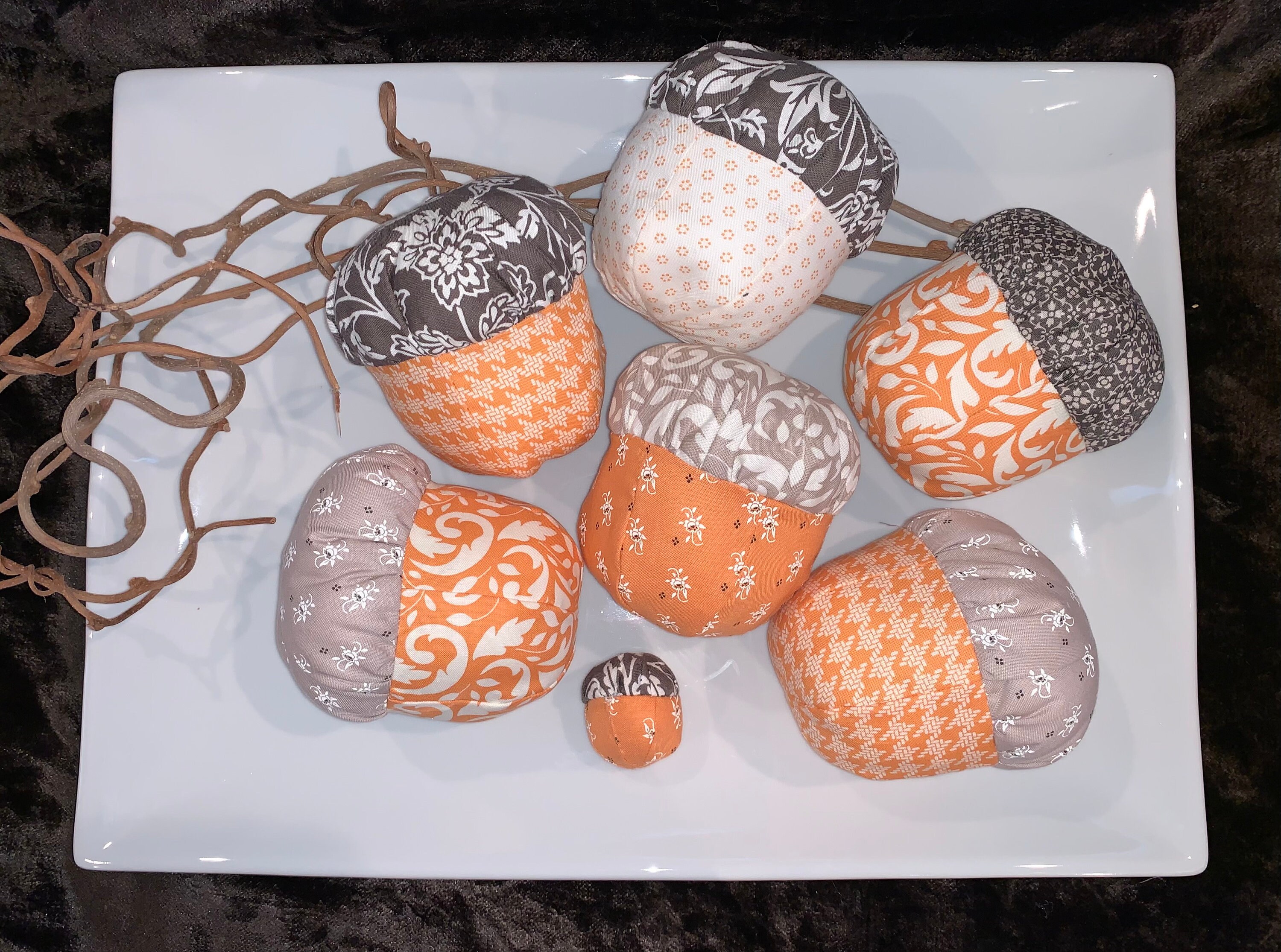 Fabric Acorn Decoration Pattern -PDF / Printed Pattern Also Available ...