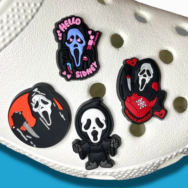 Crocs Ghostface - Etsy